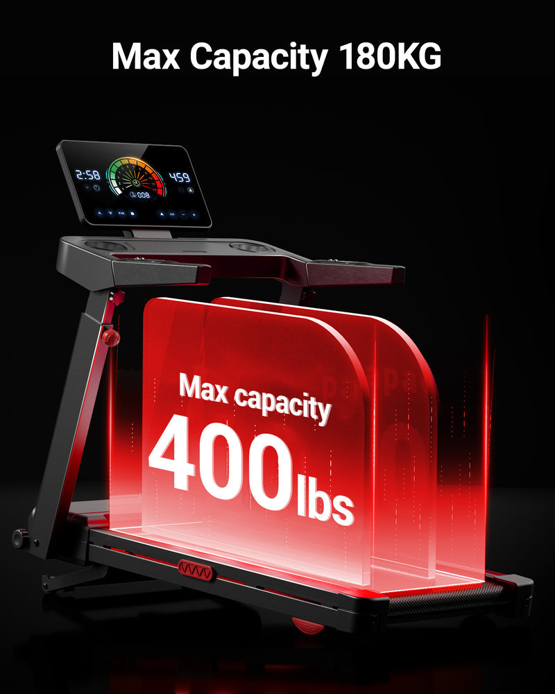Foldbart Løbebånd med 20% AUTO-stigning → Se det lige her!