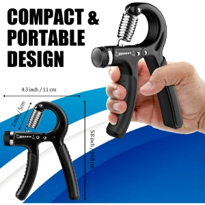 Justerbar håndgripper - Træn grebsstyrke og underarme! Super billig ...