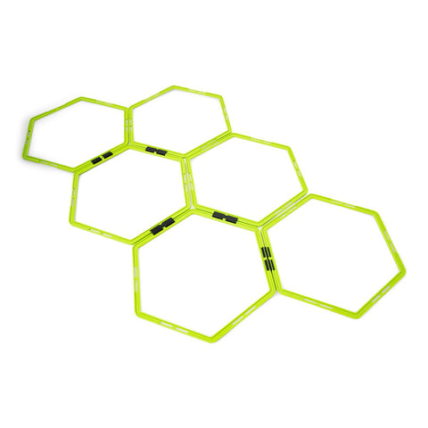 Hex agility stige (6 kantet agility ladder) i Grøn → Se den lige her ...